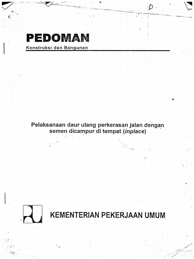 Spesifikasi CTRB | PDF