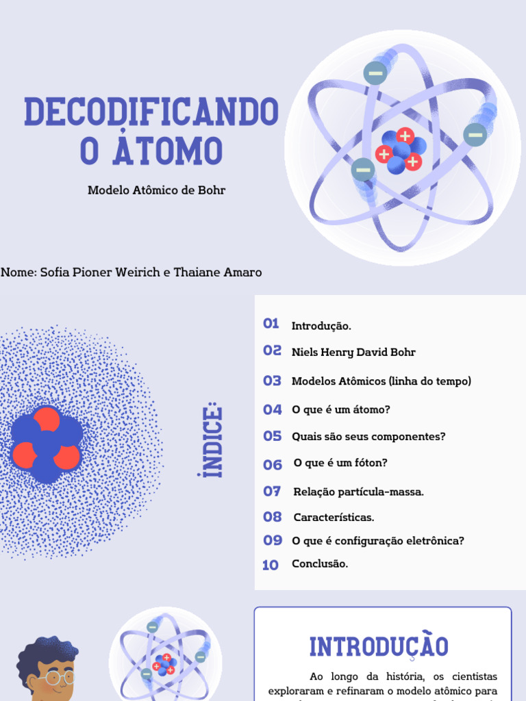 Modelo Atômico de Bohr: Estrutura e Características | PDF | Elétron ...
