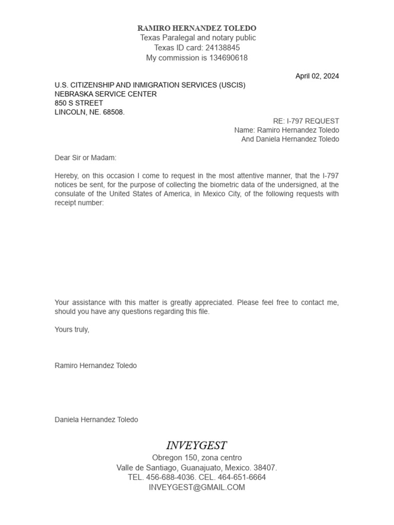 Request Uscis | PDF | Citizenship | United States Nationality Law