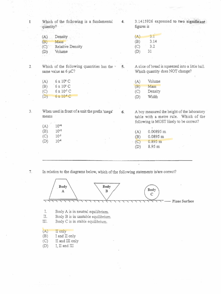Phys June 2011 P1 | PDF