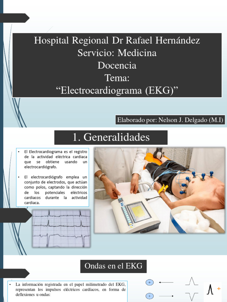 EKG Como Interpretarlo | Descargar gratis PDF | Electrocardiografia ...