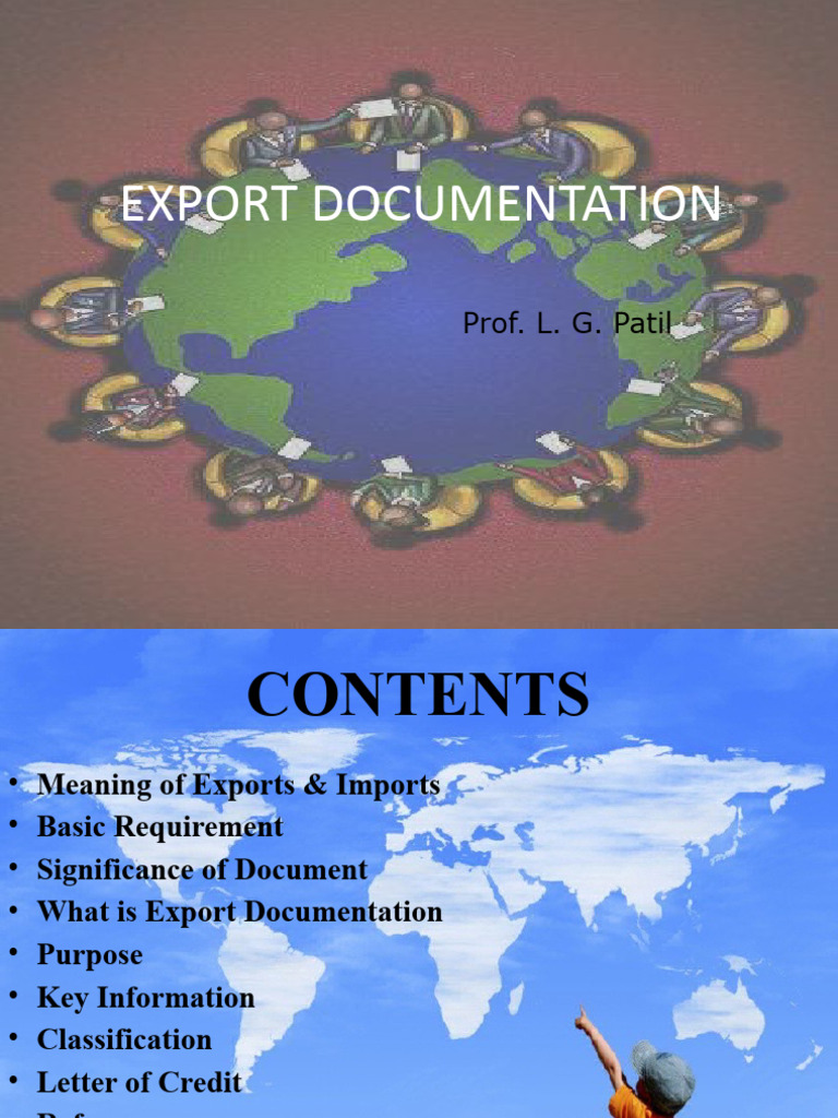 EXPORT DOCUMENTATION Final | PDF | Letter Of Credit | Economies EXPORT DOCUMENTATION Final | PDF | Letter Of Credit | Economies