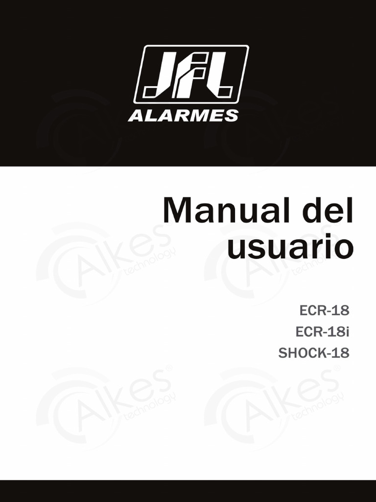 Alarma JFL Ecr18 | PDF