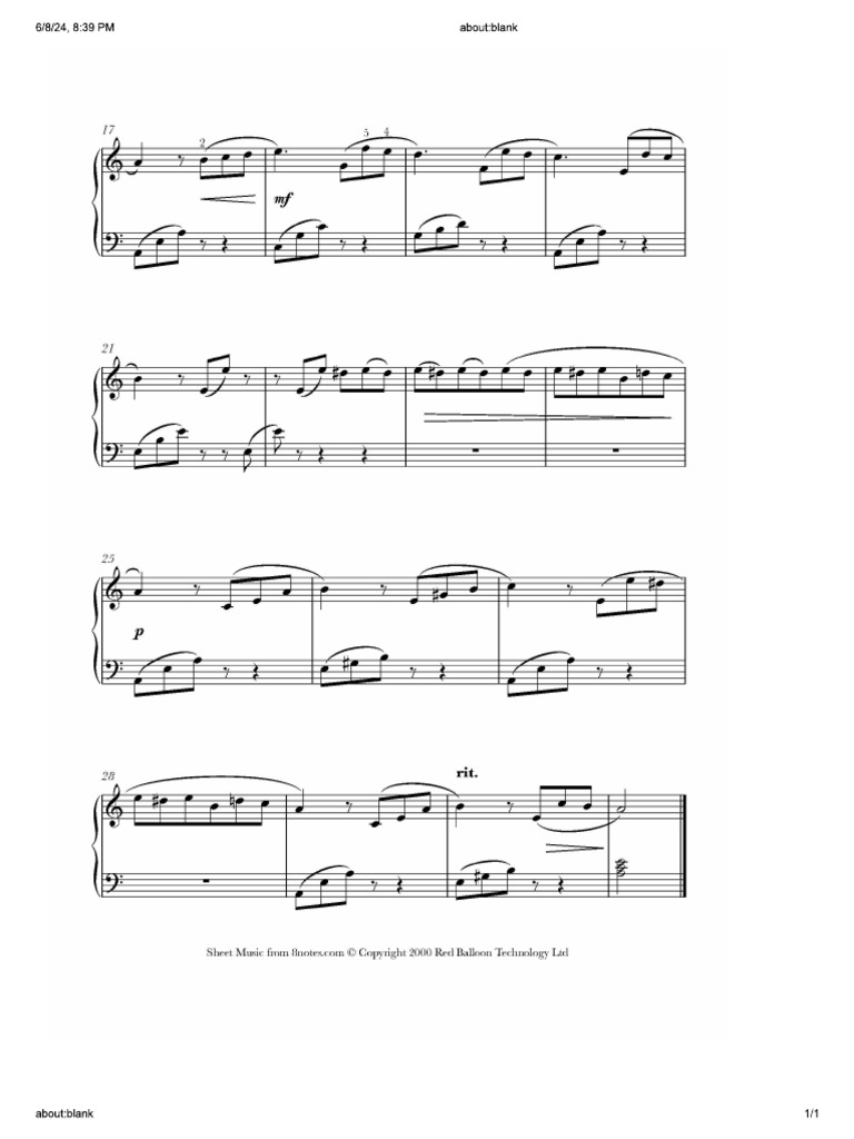 Fur Elise Pg 2 PDF