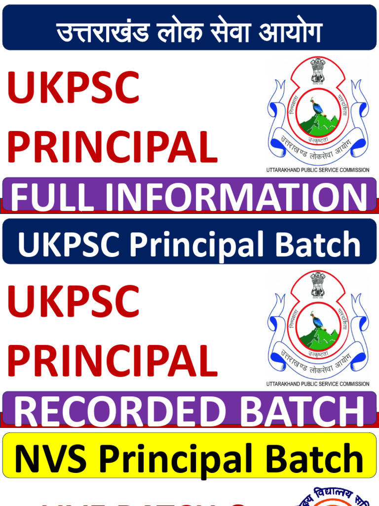 UKPSC Principal | PDF | Pedagogy | Child Development