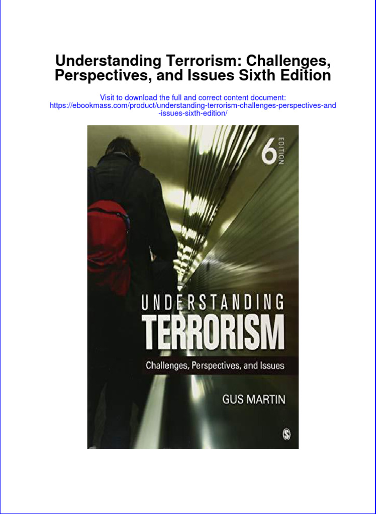 Understanding Terrorism Challenges Perspectives and Issues Sixth ... Understanding Terrorism Challenges Perspectives and Issues Sixth ...