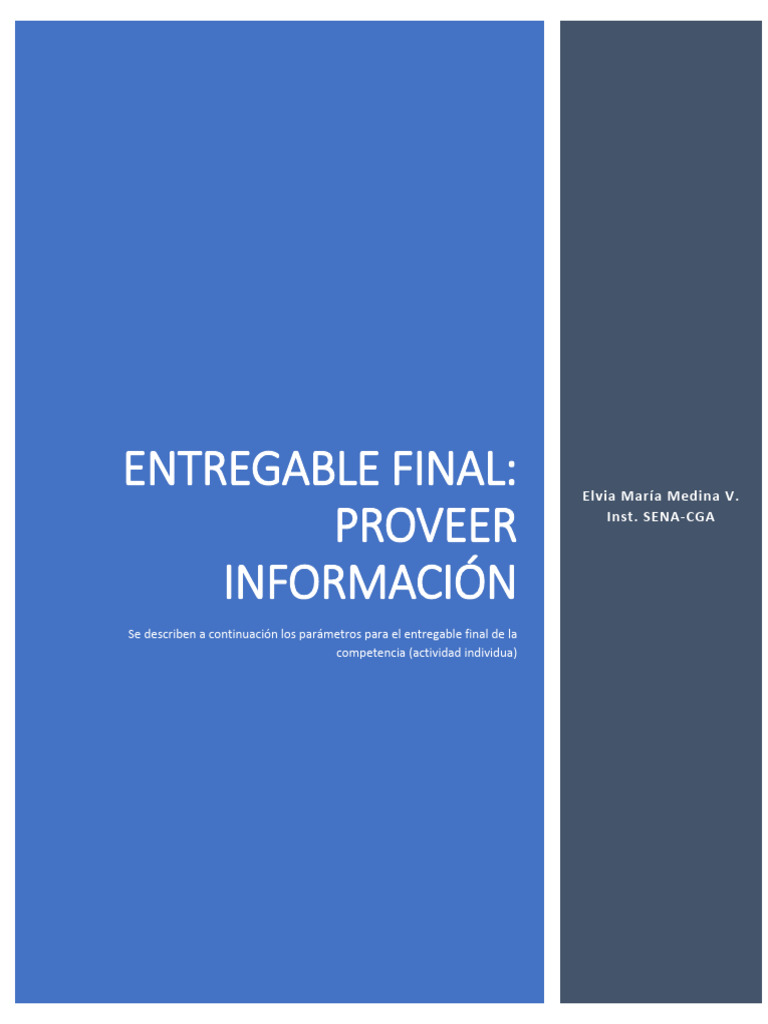 Entregable Final | PDF