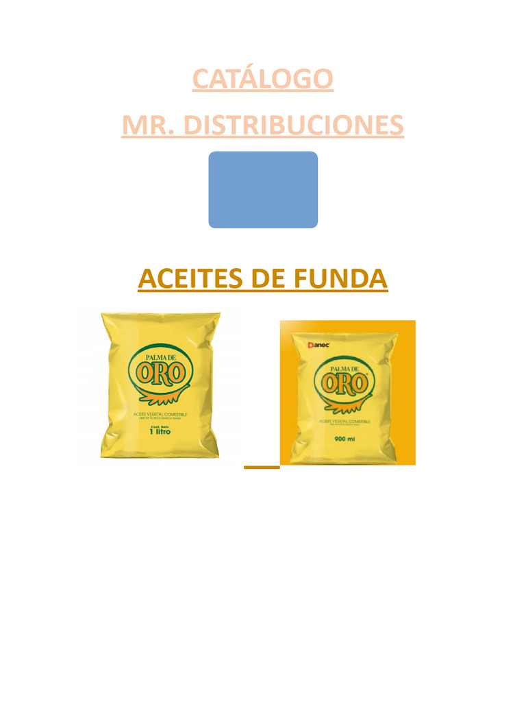 CATÁLOGO MR DISTRIBUCIONES | PDF