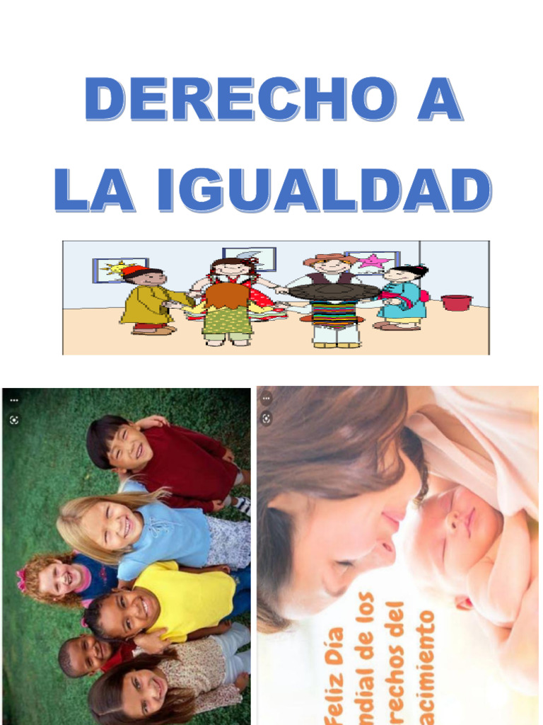 DERECHO A LA IGUALDAD Daaa | PDF
