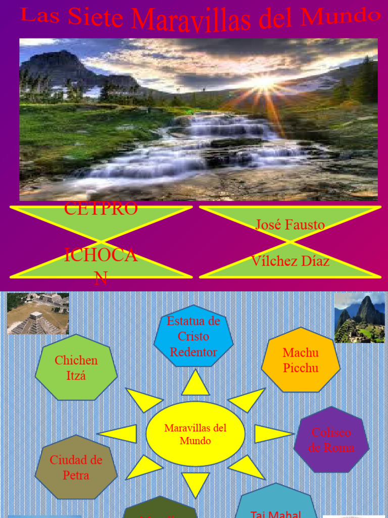 Diapositivas Las Siete Maravillas Del Mundo | PDF
