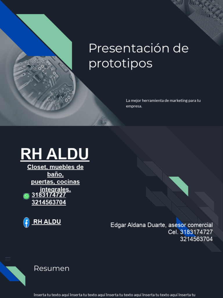 Presentación de Prototipos | PDF | Informática | Ciencias de la Computación