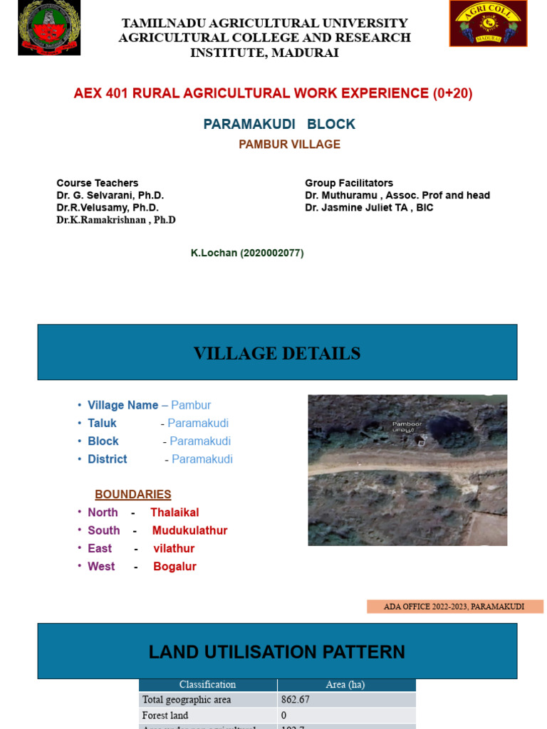 Village Profile | Download Free PDF | Agriculture | Cotton