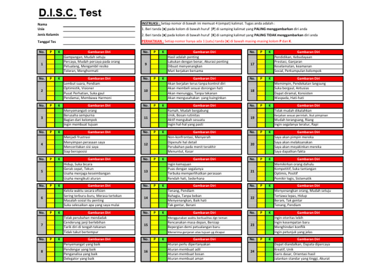 Disc Test | PDF