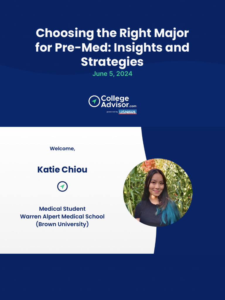 Choosing a Pre-Med Major: Key Insights | PDF | Science | Liberal Arts ...