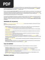 Definición y Tipos de Destreza | PDF | Pensamiento crítico | Toma de ...