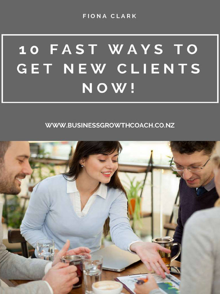 10 Quick Strategies to Attract Clients | PDF | Search Engine ...