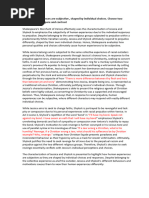 Shylock's Revenge Speech Analysis | PDF | The Merchant Of Venice | Shylock
