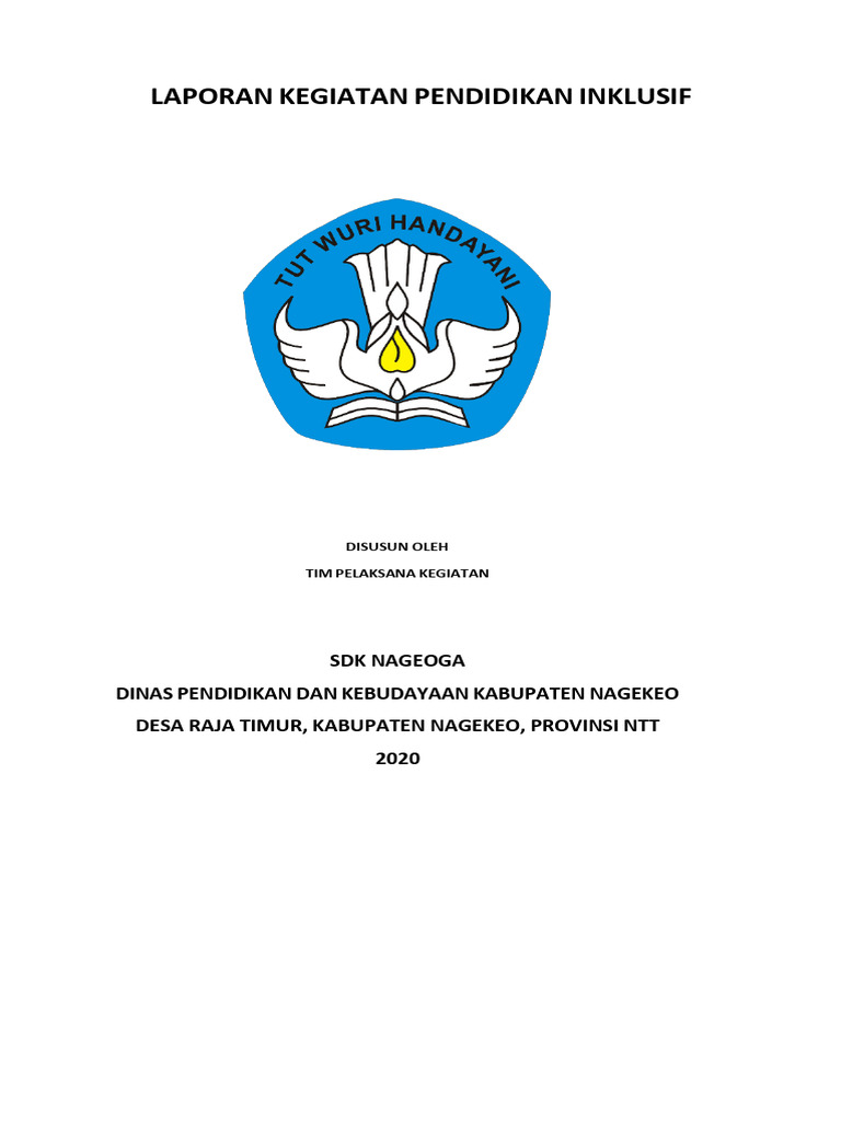 Laporan Kegiatan Pendidikan Inklusif | PDF