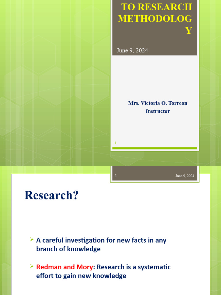 Research Methodology Overview Guide | PDF | Cognitive Science | Science