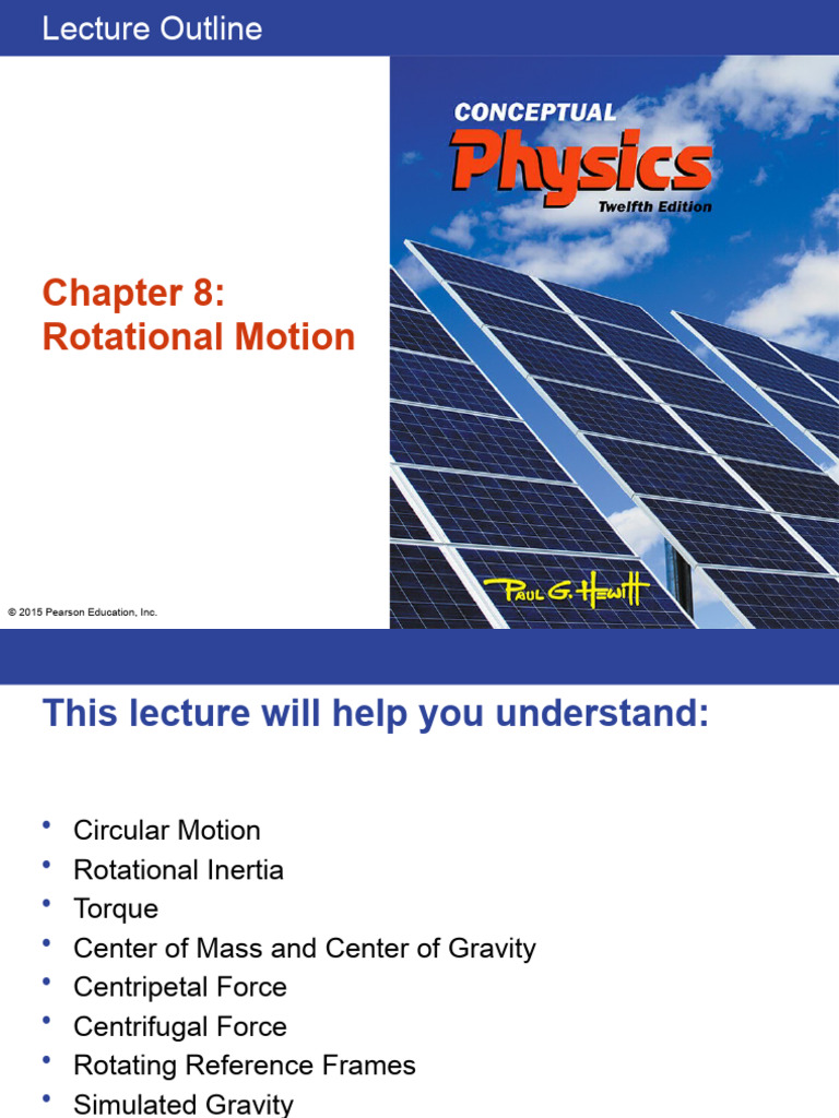 Ch8 Rotation | Download Free PDF | Angular Momentum | Rotation Around A Fixed Axis