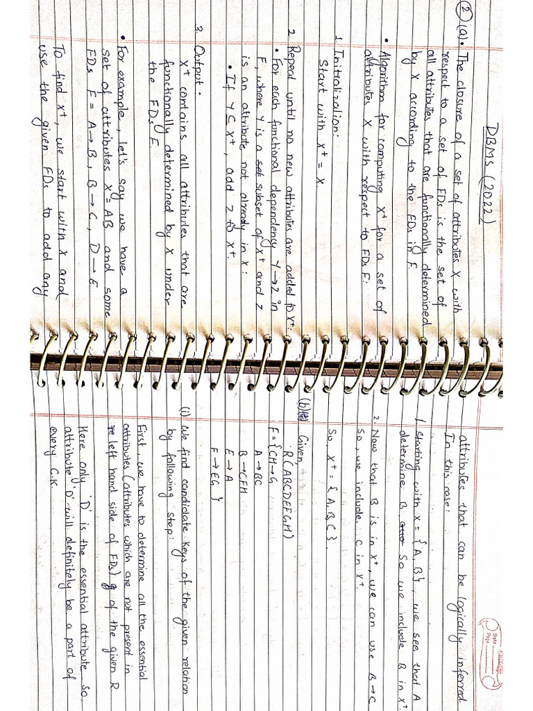 DBMS 2022 Solutions | PDF