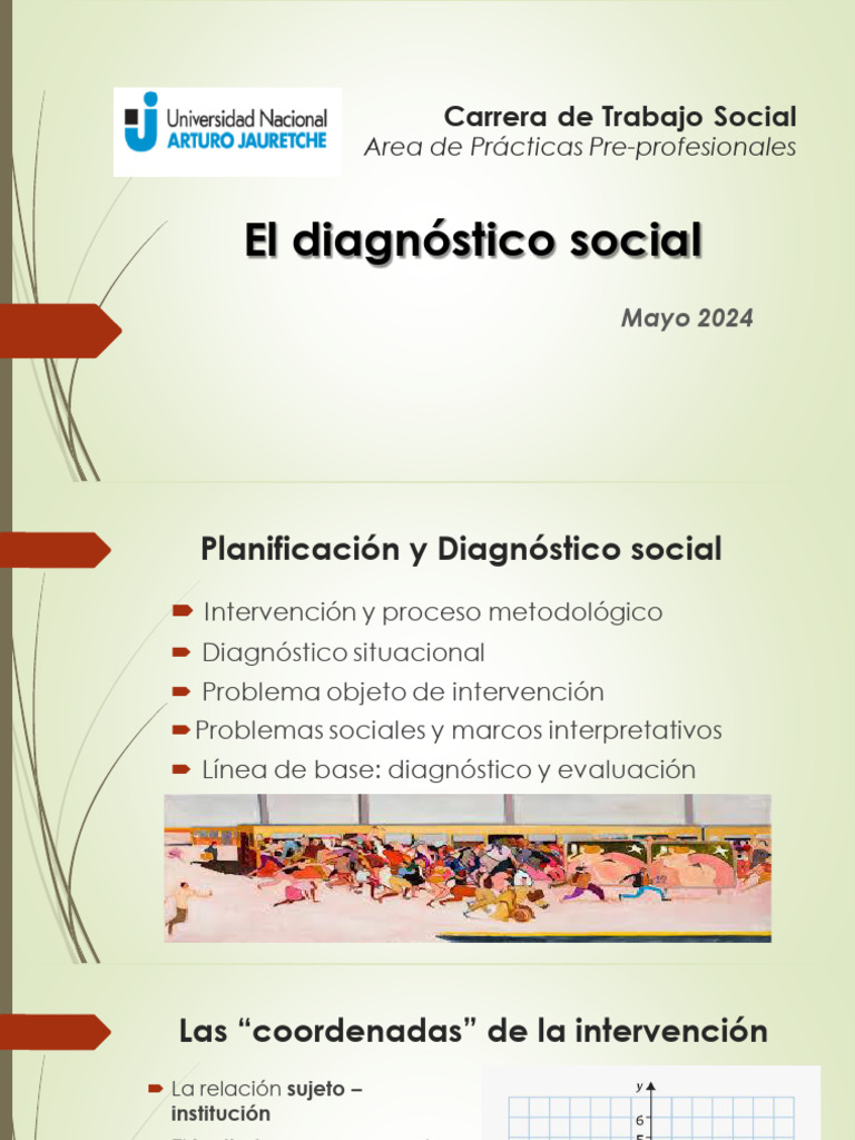 UNAJ Taller Diagnóstico Social | PDF | Evaluación | Trabajo Social