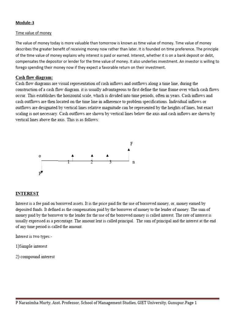 Ee Module-3 | PDF | Net Present Value | Internal Rate Of Return