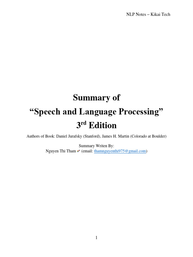 Stanford Book Note | PDF