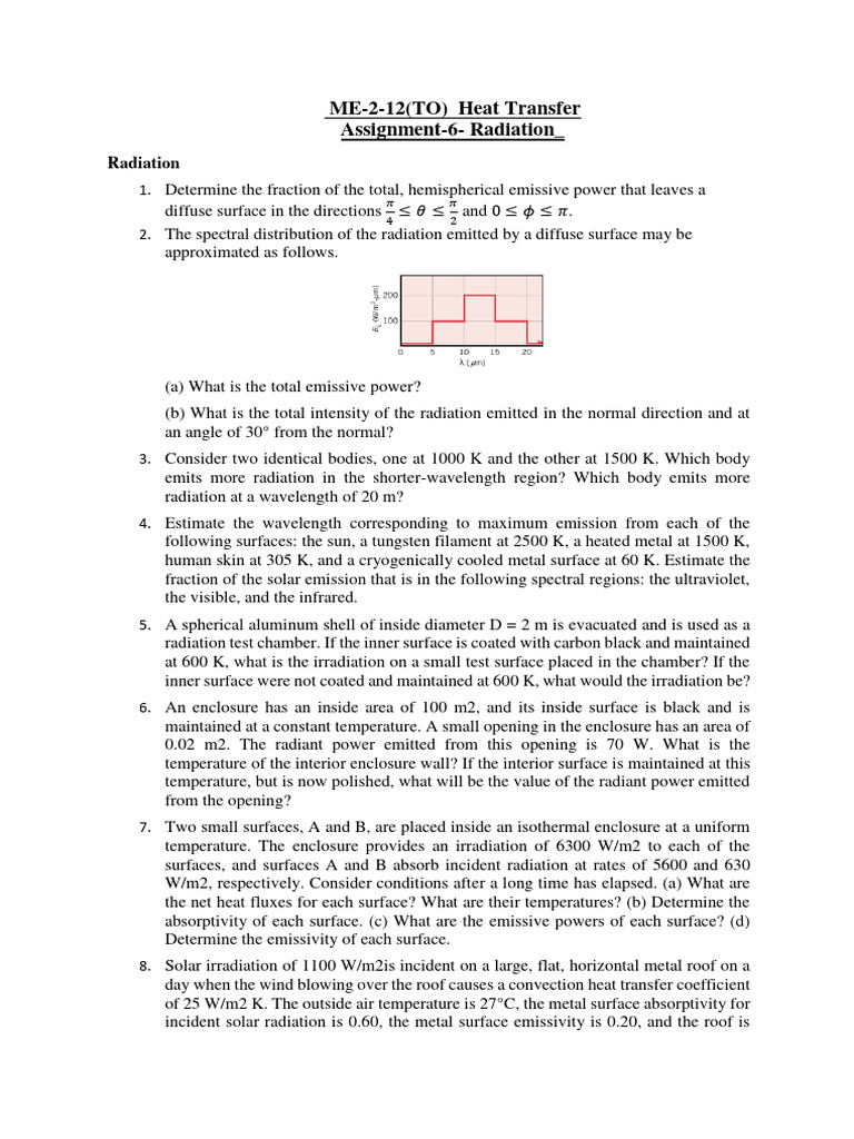Heat Assignment 6 | PDF | Physical Phenomena | Forms Of Energy