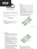 Four Square Game Rules Explained | PDF