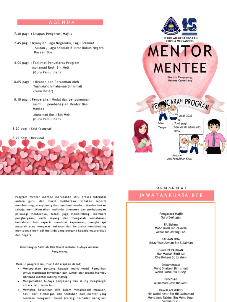 skcm Brochure Program Mentor Mentee 2023 | PDF