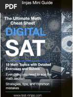 Comprehensive SAT Math Workbook | PDF | Teaching Methods & Materials ...