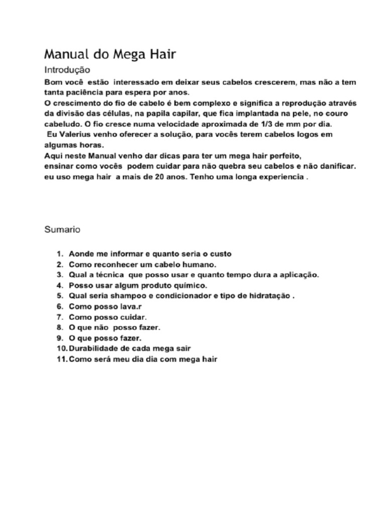 Apostila de Mega em Word | PDF