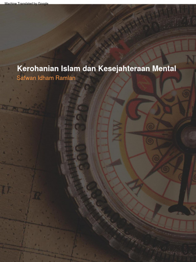Islamic Spirituality and Mental Well Being Safwan Ramlan | PDF | Sains ...