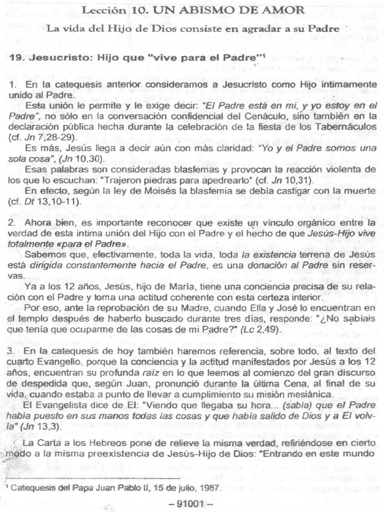 Lección No. 10 | PDF | Oración | Jesús