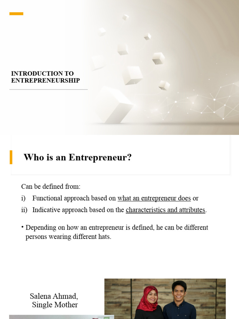 Introduction To Entrepreneurship | PDF | Entrepreneurship | Franchising