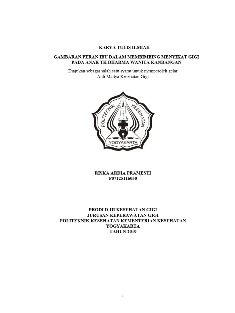 Kti Lengkap | PDF