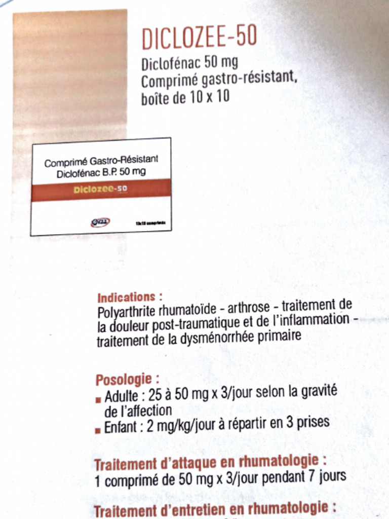 Diclozee-50 Zee | PDF