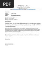 Contoh Surat Indented Style Pesanan | PDF