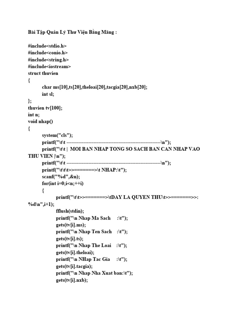 (123doc) - Quan-Ly-Thu-Vien-Bang-C | PDF | Computer Standards | Software Engineering