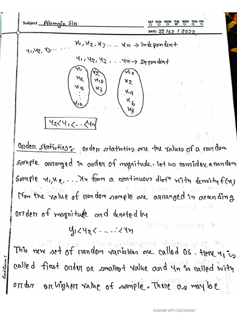 Alomgir Sir Note | PDF