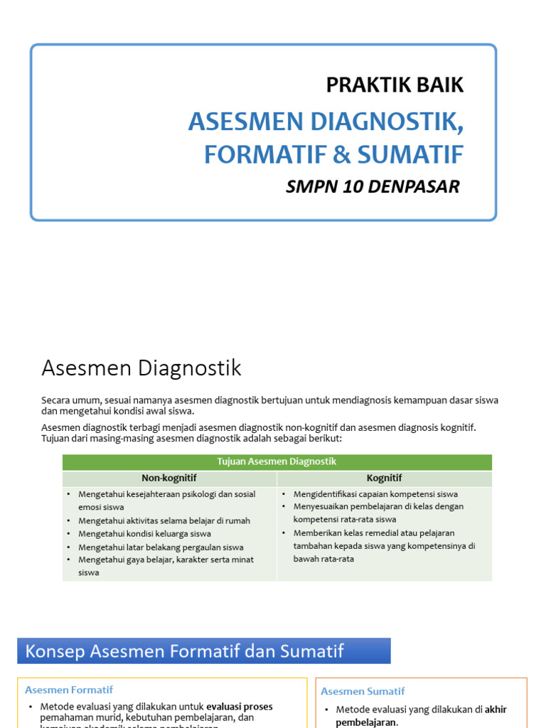 Asesmen Lengkap | PDF | Karier & Perkembangan