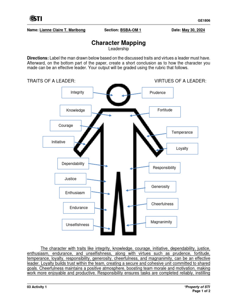 03 Activity 1-NSTP-EXAM | PDF | Courage | Virtue
