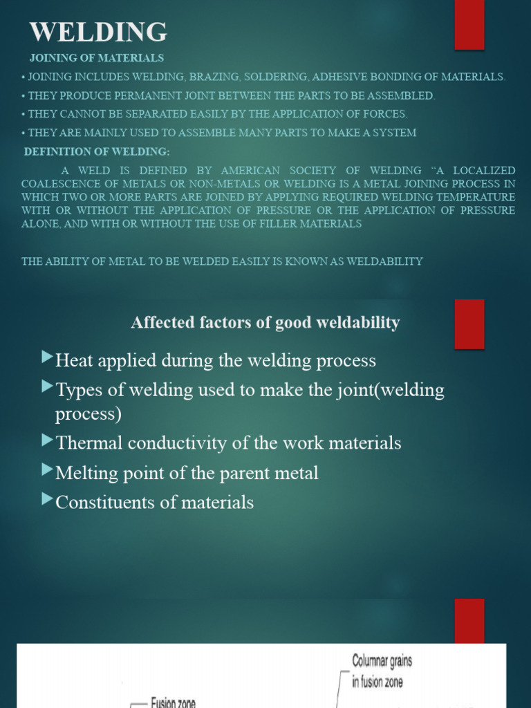 Welding | PDF | Science & Mathematics