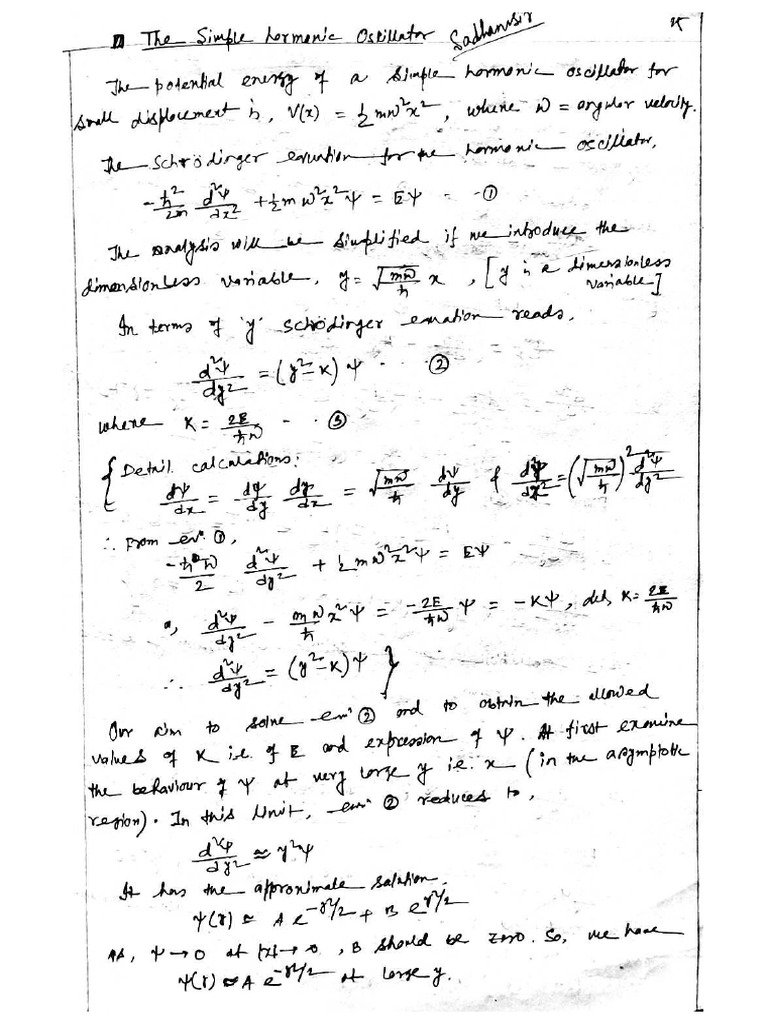 Quantum II - 3rd Chapter | PDF