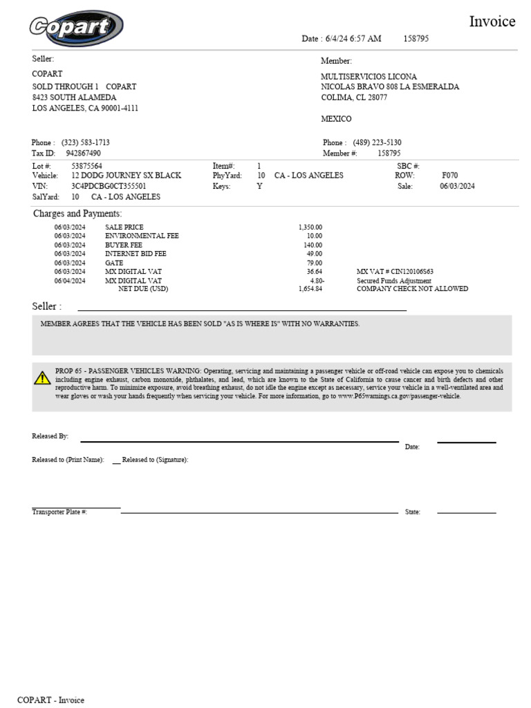 Invoice | PDF | Value Added Tax | Invoice