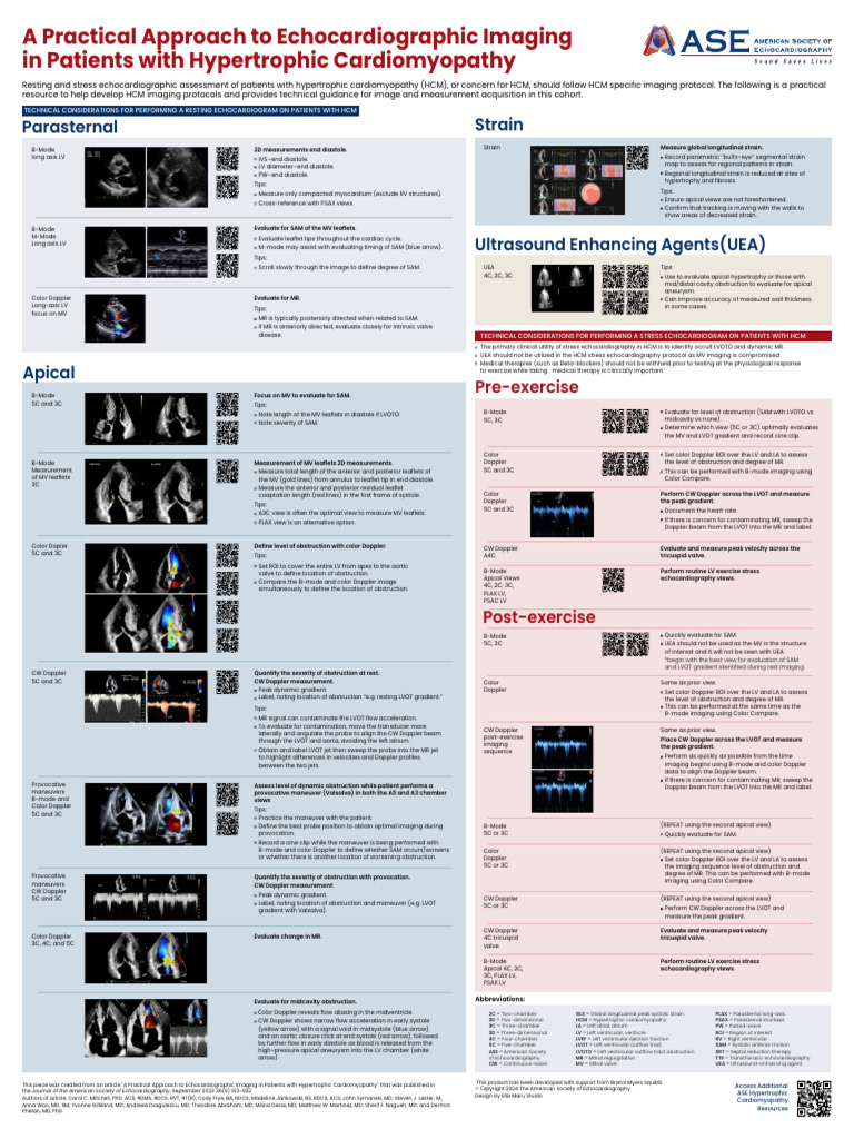 HCM Poster Final | Download Free PDF | Echocardiography | Medical ...
