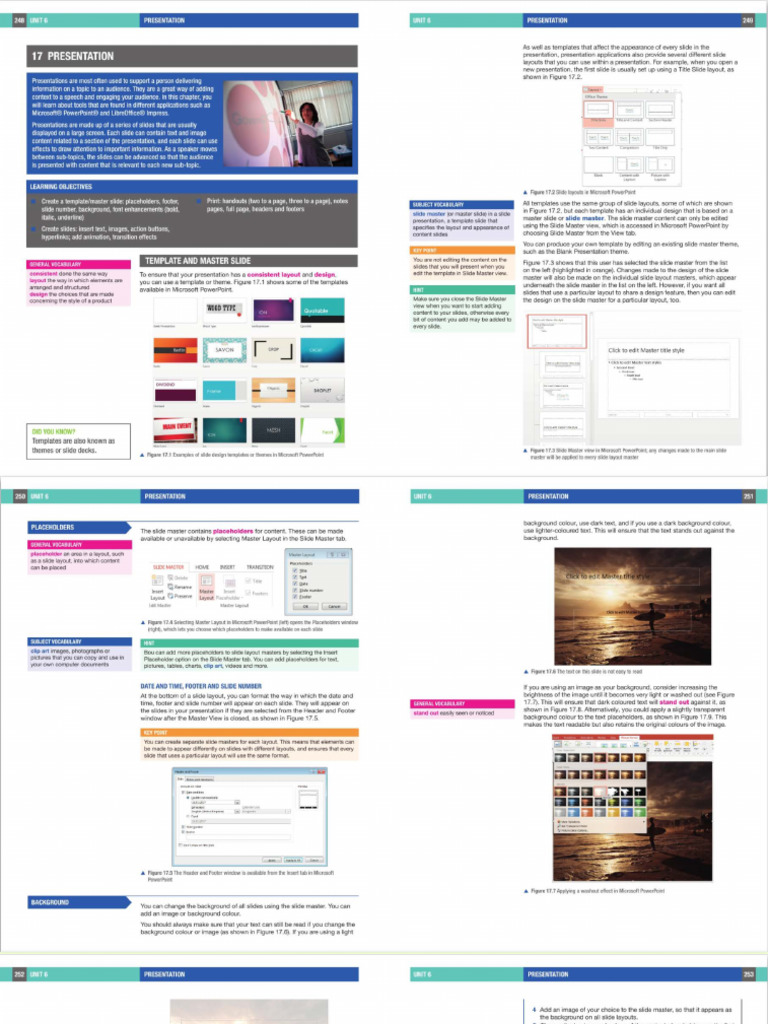 Unit 6d - Software Skills - Presentation | PDF