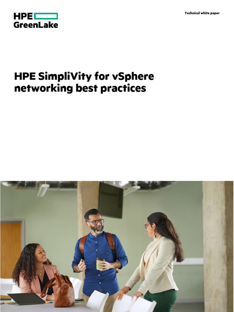 HPE SimpliVity For Vsphere Networking Best Practices-A50000783enw | PDF | Computer Network ...