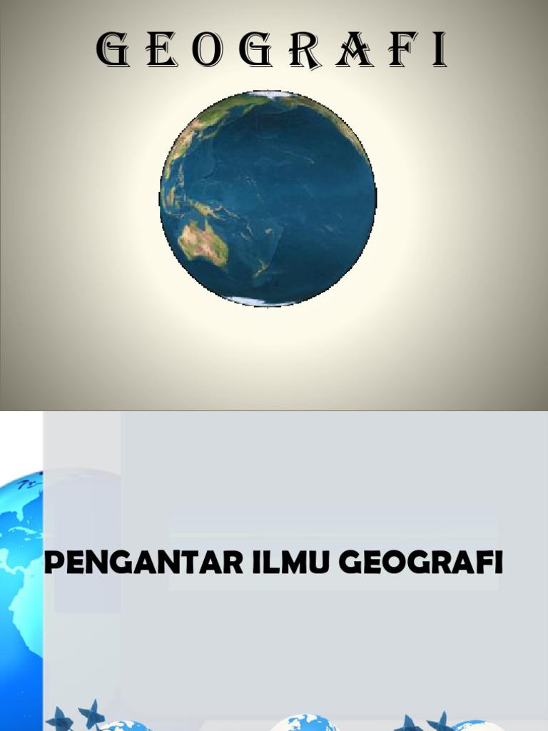Bab 1 Konsep Pendekatan Dan Prinsip Geo | PDF